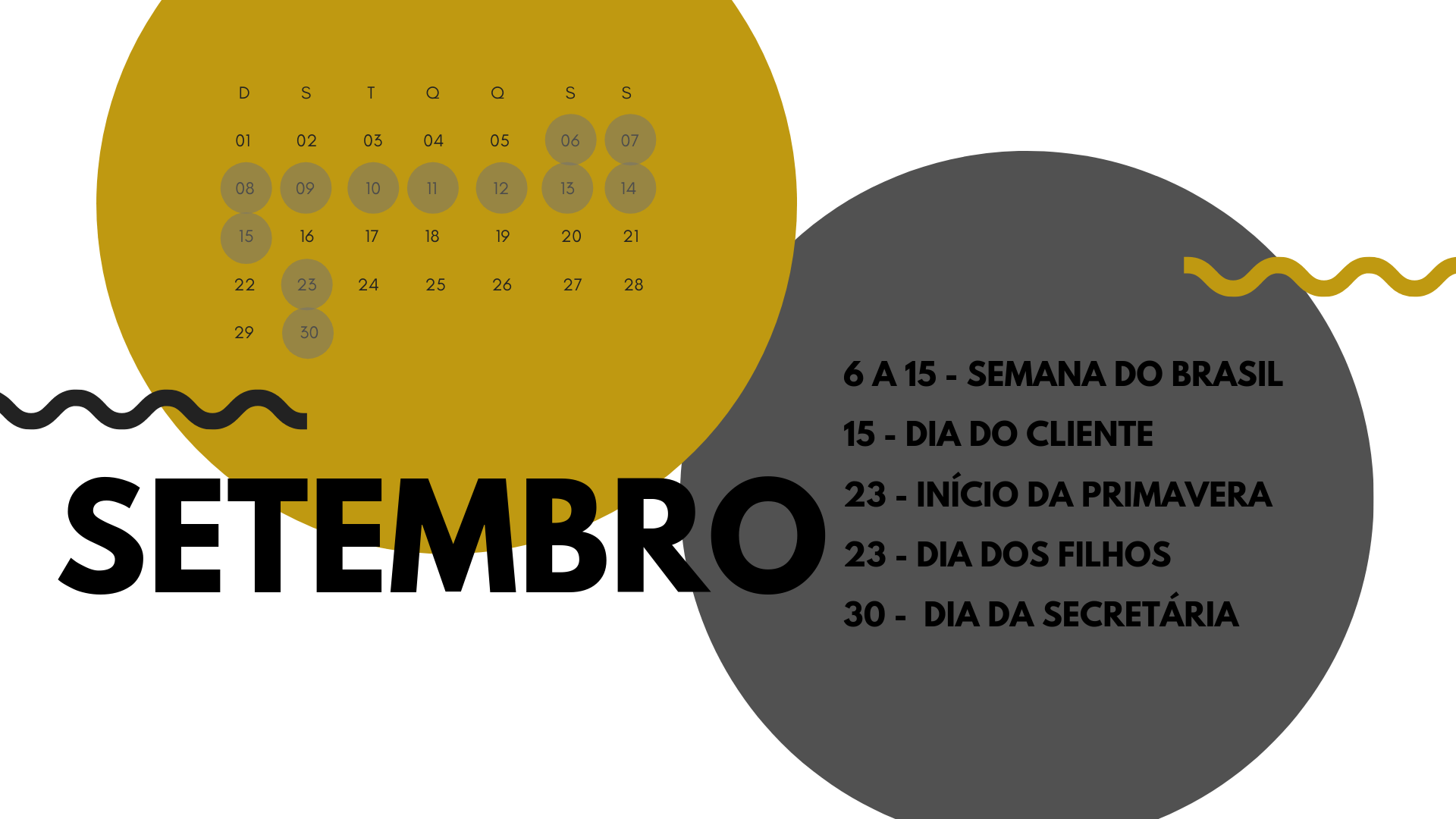 Agenda de feriados e datas comemorativas de setembro – Sindilojas de ...